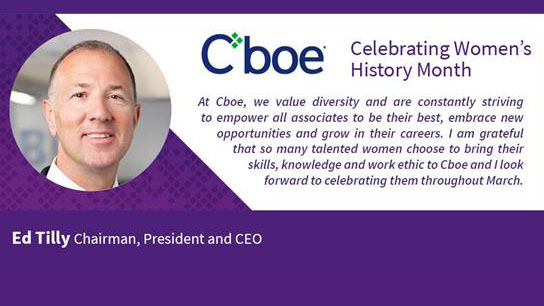Women’s History Month at Cboe